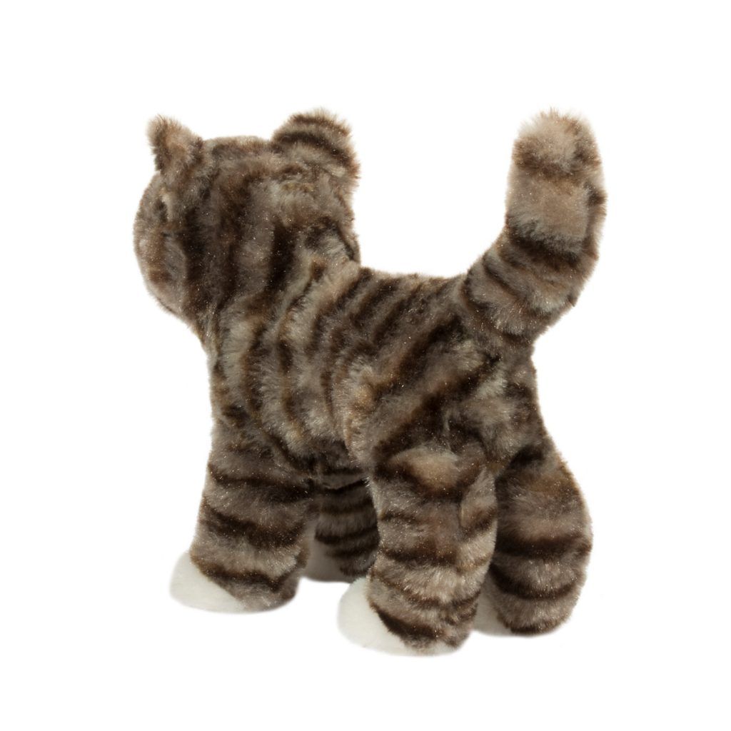 Zigby Gray Stripe Cat - Douglas Toys