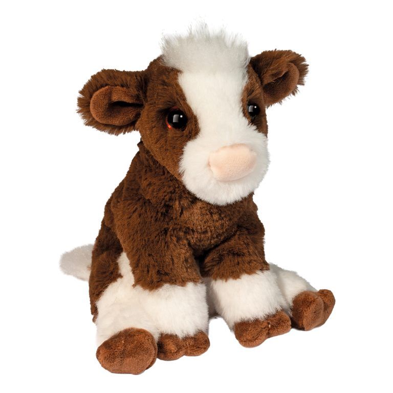 Bessie Brown Cow Mini Soft - Douglas Toys