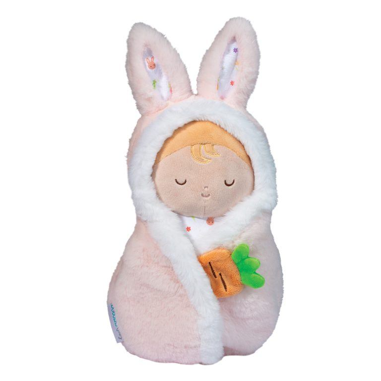Pink Garden Baby Bunny Hug - Douglas Toys