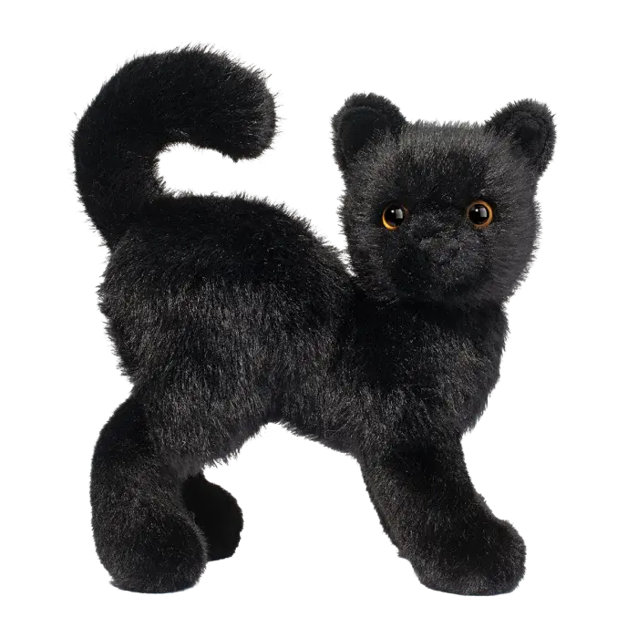 Scaredy Black Cat - Douglas Toys